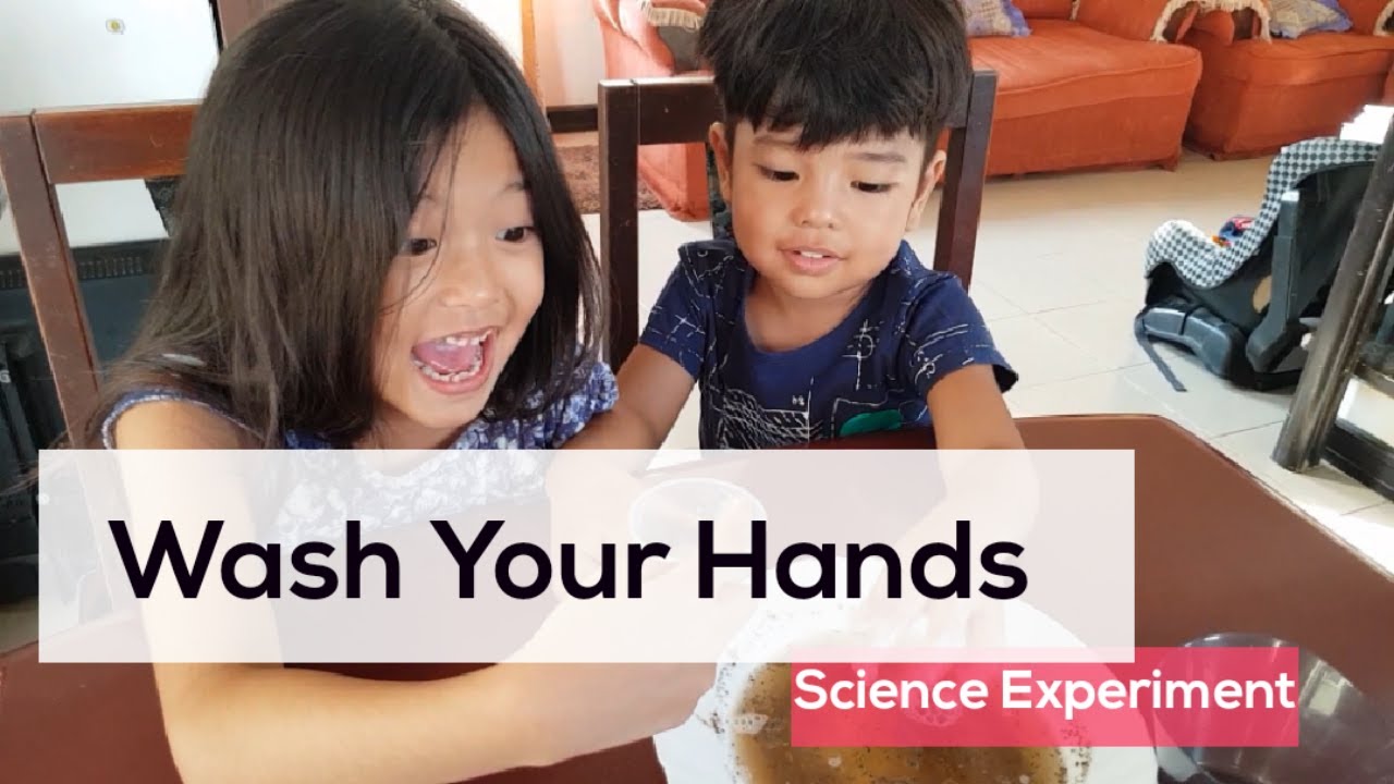 Science Experiment: Importance of Washing Hands for Kids - YouTube