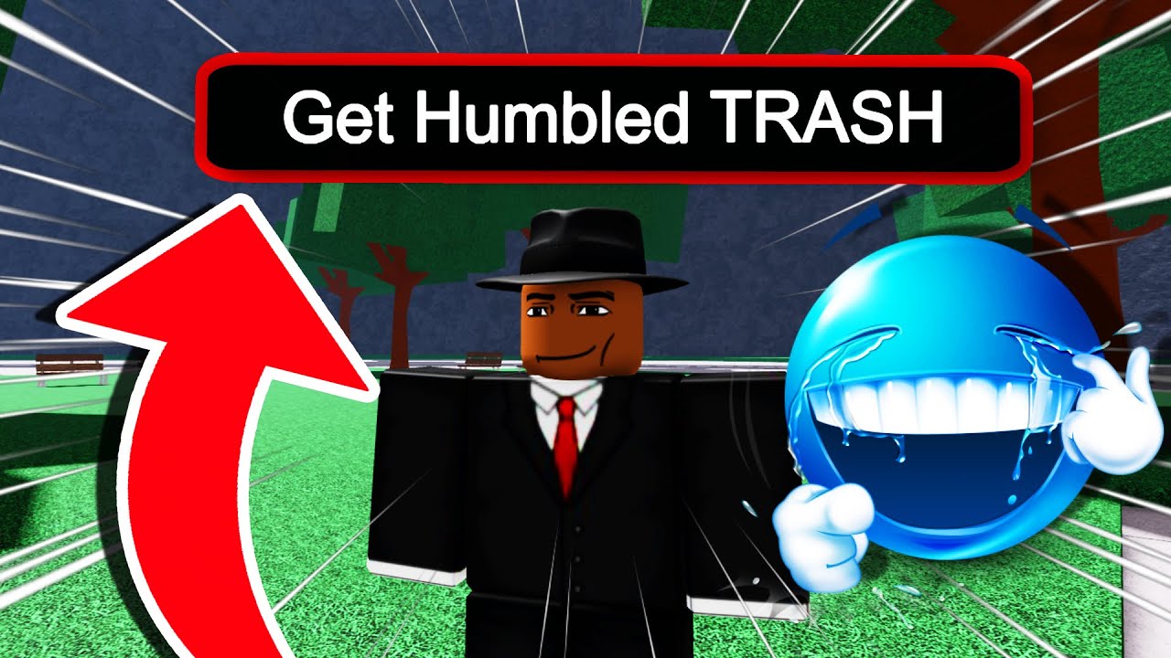 Fake HUMBLED Gets Cooked.. 💀 | The Strongest Battlegrounds - YouTube