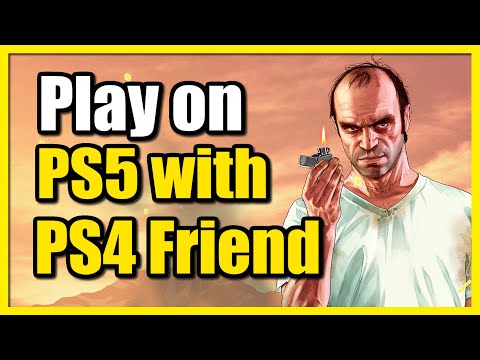 How to Play on PS5 with PS4 friends in GTA 5 Online (Select Version)(Cross Gen)