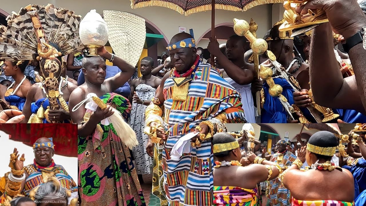 The Greatest King 🤴 Otumfour Osei Tutu II Adowa Dance 💃 Challenge at ...