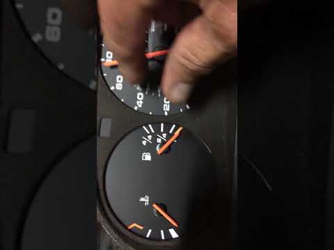 Porsche 944 S2 951 Turbo speedometer needle removal - YouTube