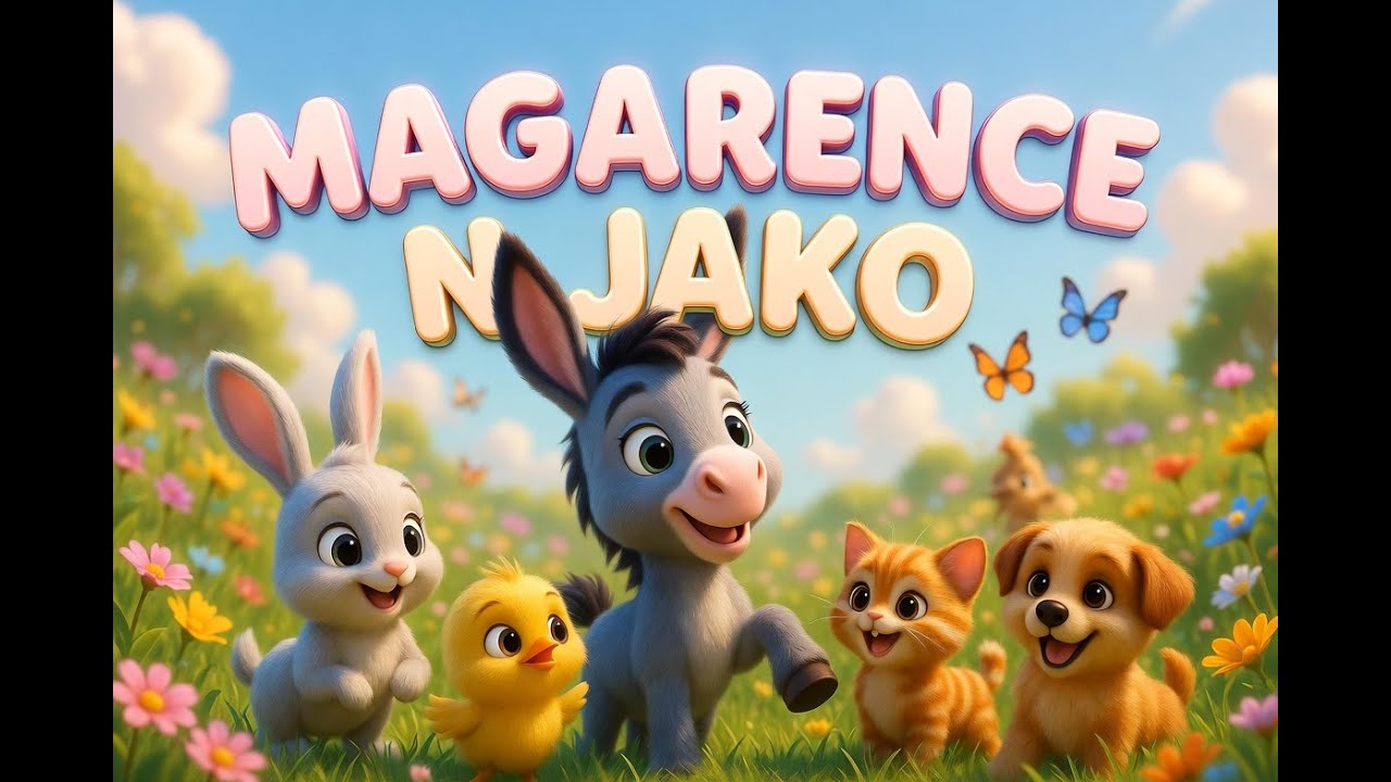 Magarence NJAKO 🐴 | Vesela Dečija Pesmica - YouTube