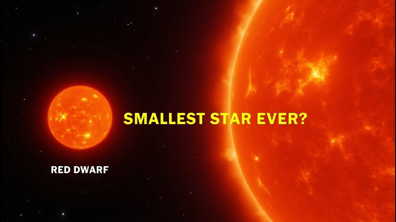 The Truth About Red Dwarfs | This Star Is Smaller Than You Think! - YouTube