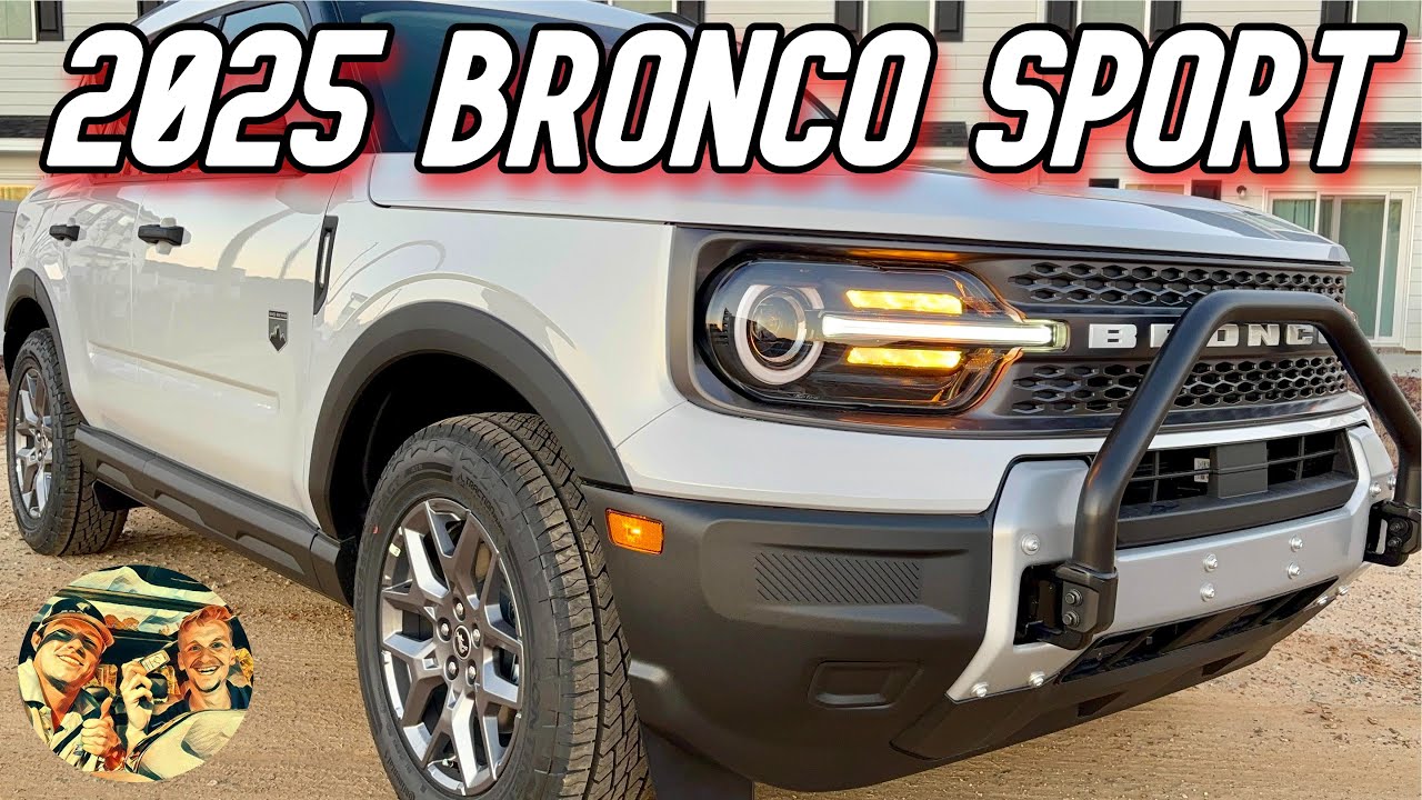 REDESIGNED 2025 FORD BRONCO SPORT BIG BEND REVIEW: AFFORDABLE OFFROAD ...