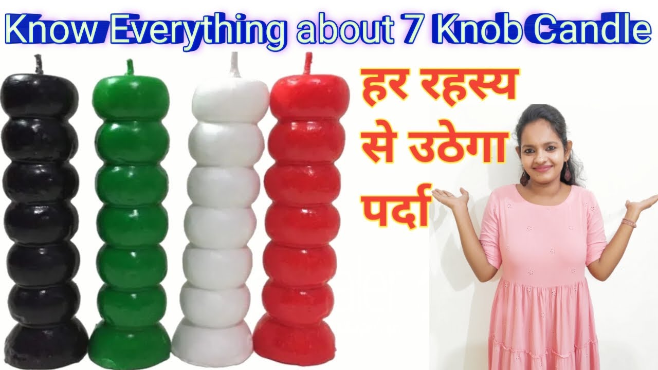 Seven knob candle | 7 knob candle | how to use seven knob candle | how ...