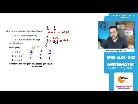ÖSYM Denemesi  -2-  (10 Soru)