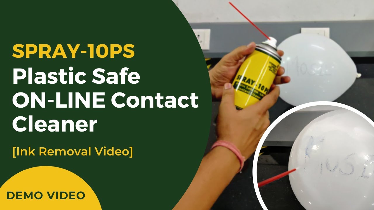 🛢️ MOSIL SPRAY-10PS: Plastic Safe ON-LINE Electrical Contact Cleaner ...