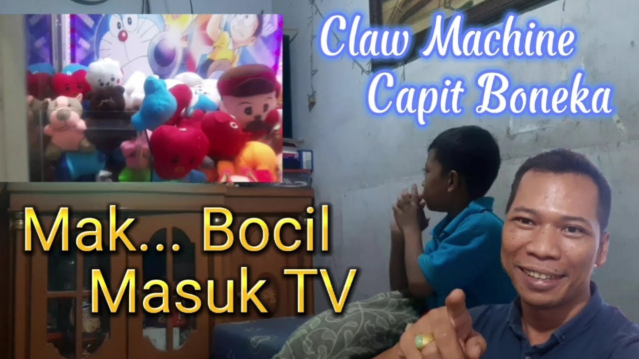 Masuk TV | Capit Boneka | Claw Machine @Adya1M #capitboneka # ...