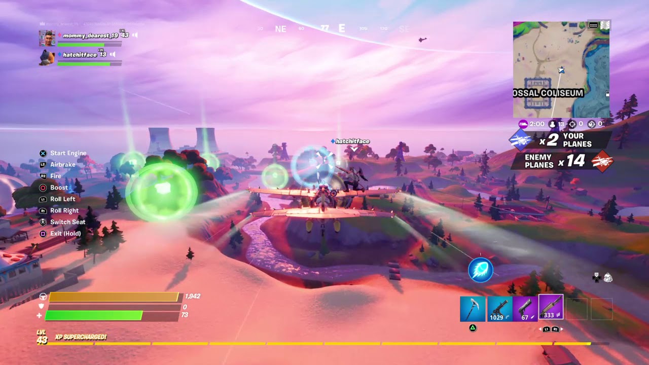 Best pilot and co pilot in fortnite - YouTube