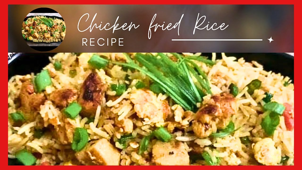 “CHICKEN FRIED RICE” In 10 Min (With a twist) - YouTube