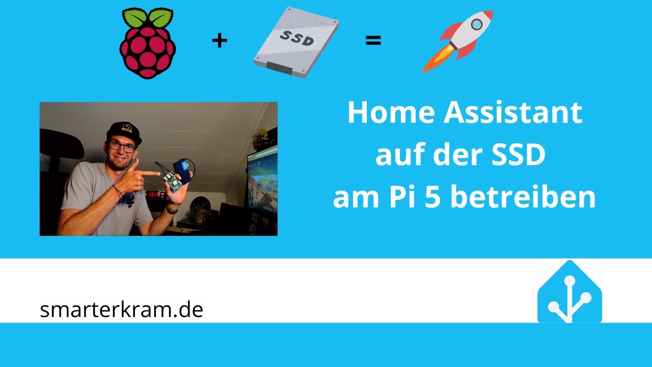 Home Assistant auf der SSD am Raspberry Pi - dein HA war nie schneller ...
