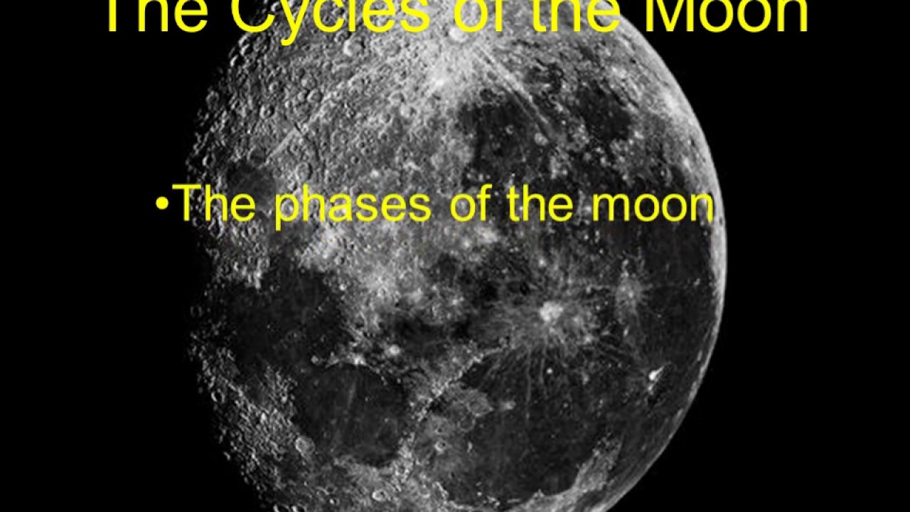 The Cycles of the Moon - YouTube