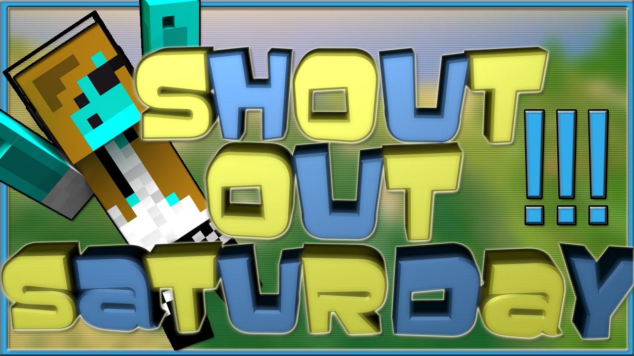 SHOUT OUT SATURDAY!!! STARTING MY SECOND CHANNEL!! Ep:39 - YouTube