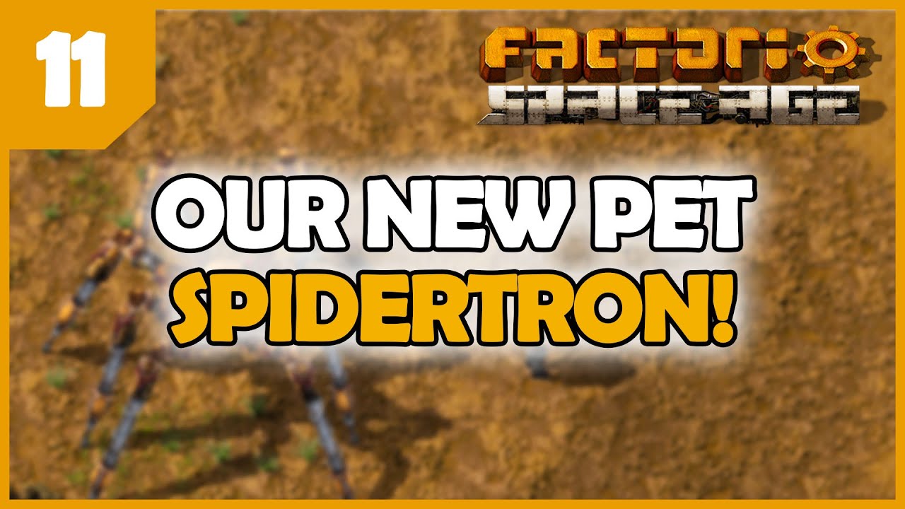 Finally... SPIDERTRON! - Factorio 2.0 Space Age EP11 - YouTube