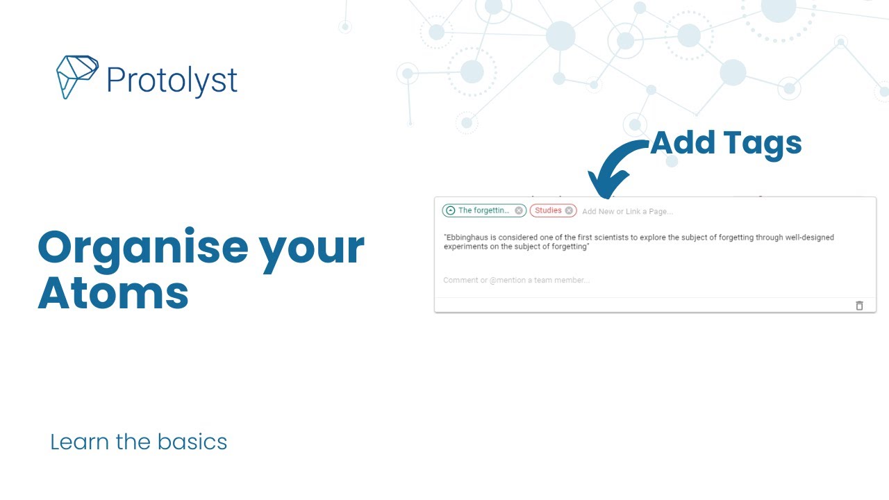 Organising your Atoms: Protolyst for Beginners - YouTube