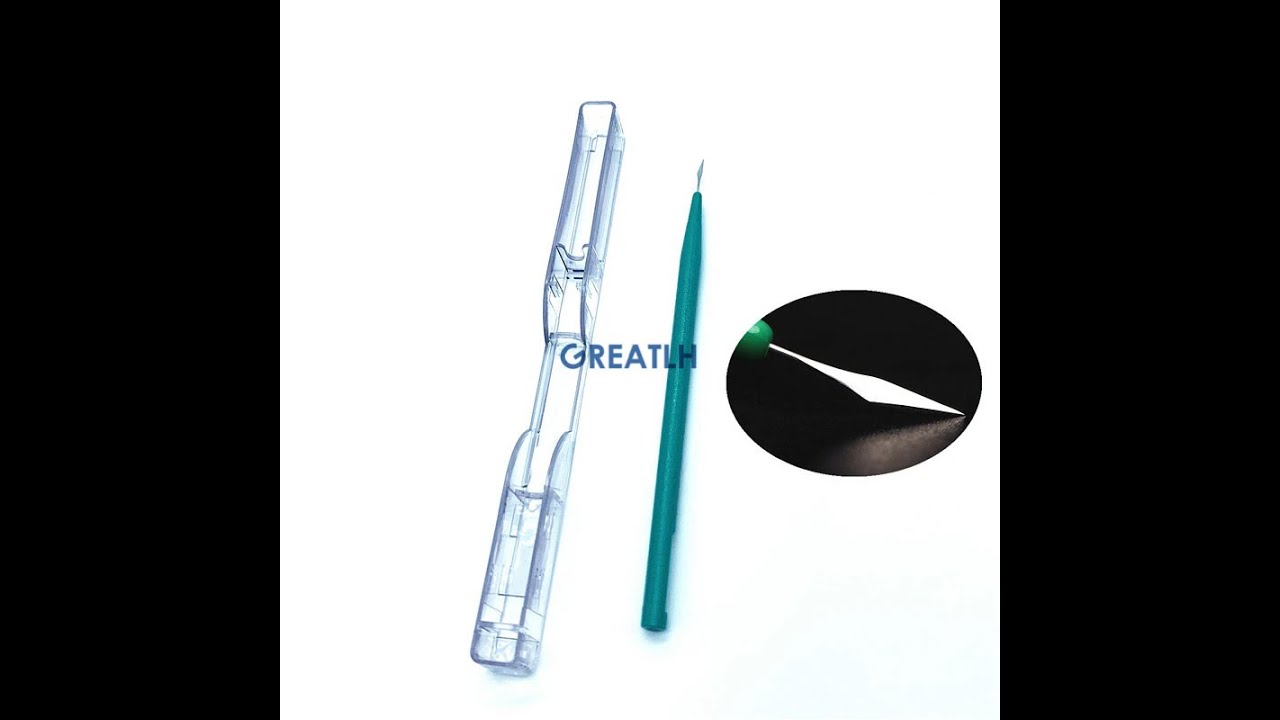 5pcs Ophthalmic Disposable Straight Knife Surgical Blades for initial ...