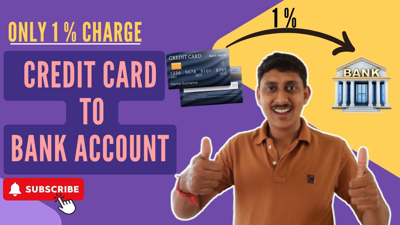 Credit Card to Bank Account Money Transfer || How to Transfer Money ...
