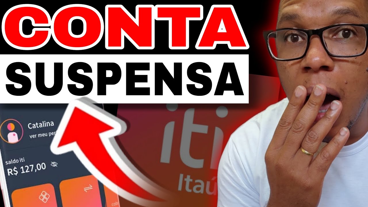 o que tá acontecendo com ITI | como retirar o saldo da conta suspensa ...