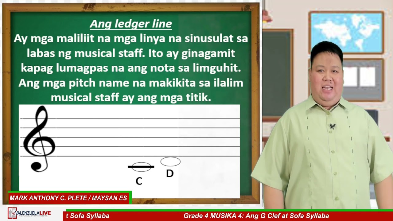 GRADE 4 MUSIKA MAPEH Q2 Week 1 ANG G CLEF AT SOFA SYLLABA - YouTube