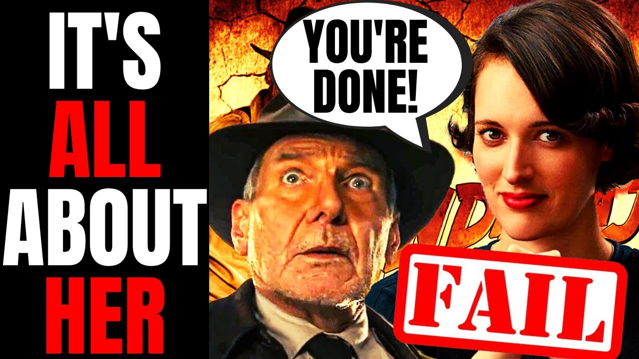 Indiana Jones 5 Is A DISASTER | Kathleen Kennedy Says Woke Phoebe ...