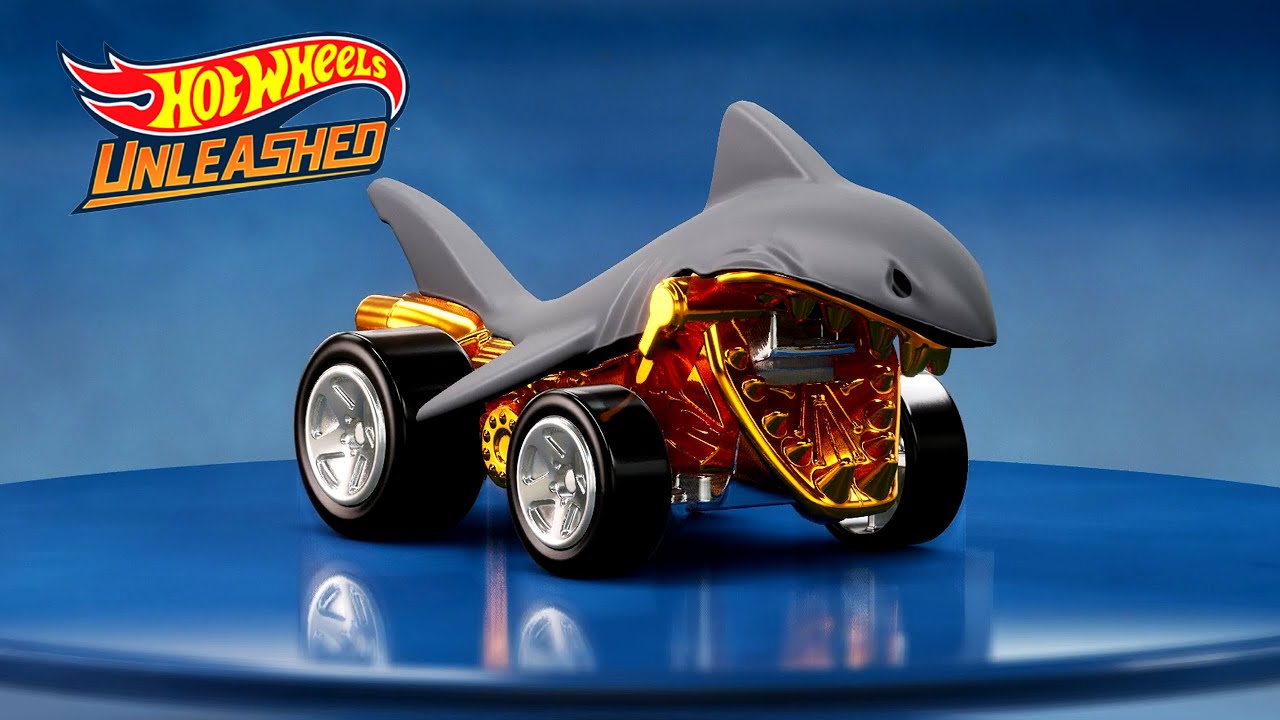 Hot Wheels Unleashed - Shark Bite Gold Teeth - YouTube