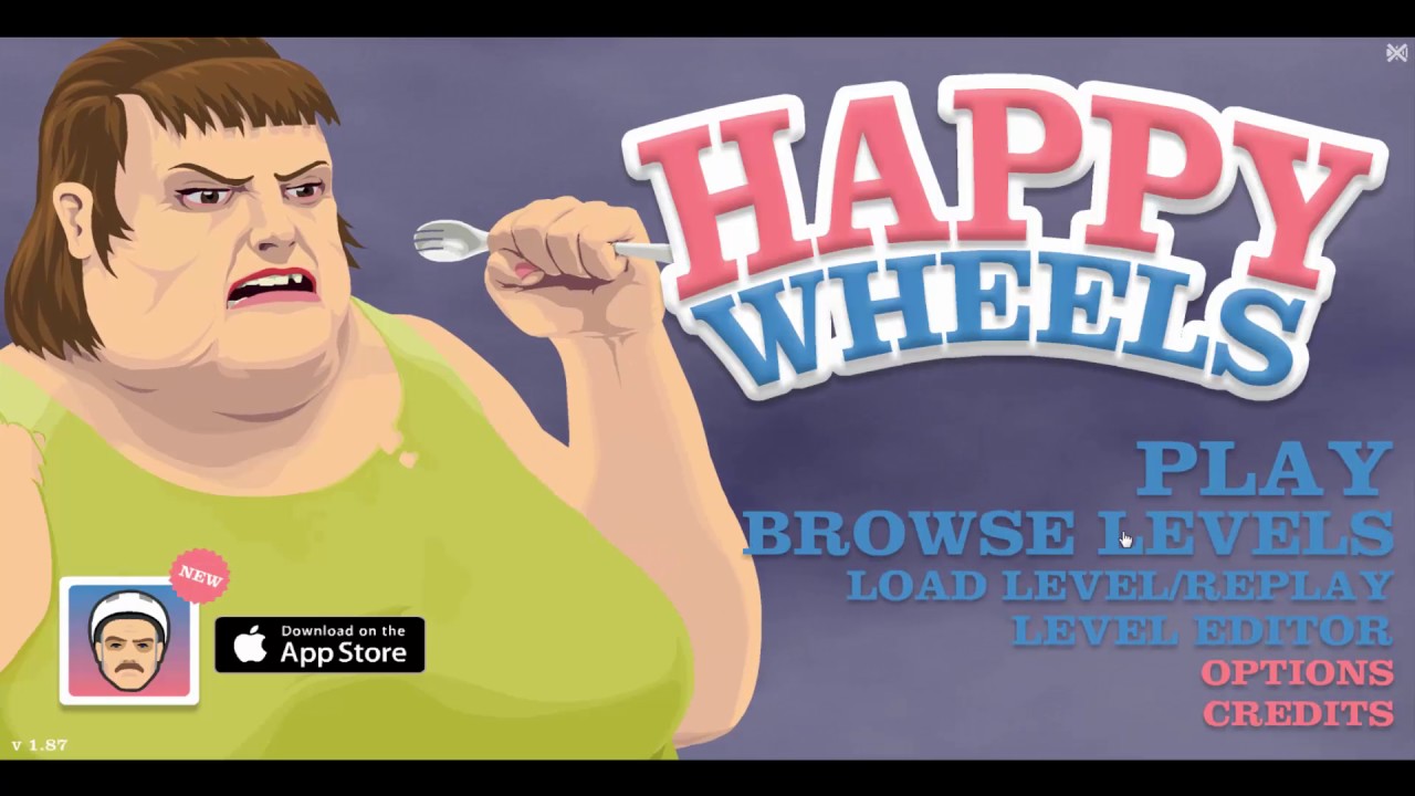 happy wheels gameplay 1 - YouTube