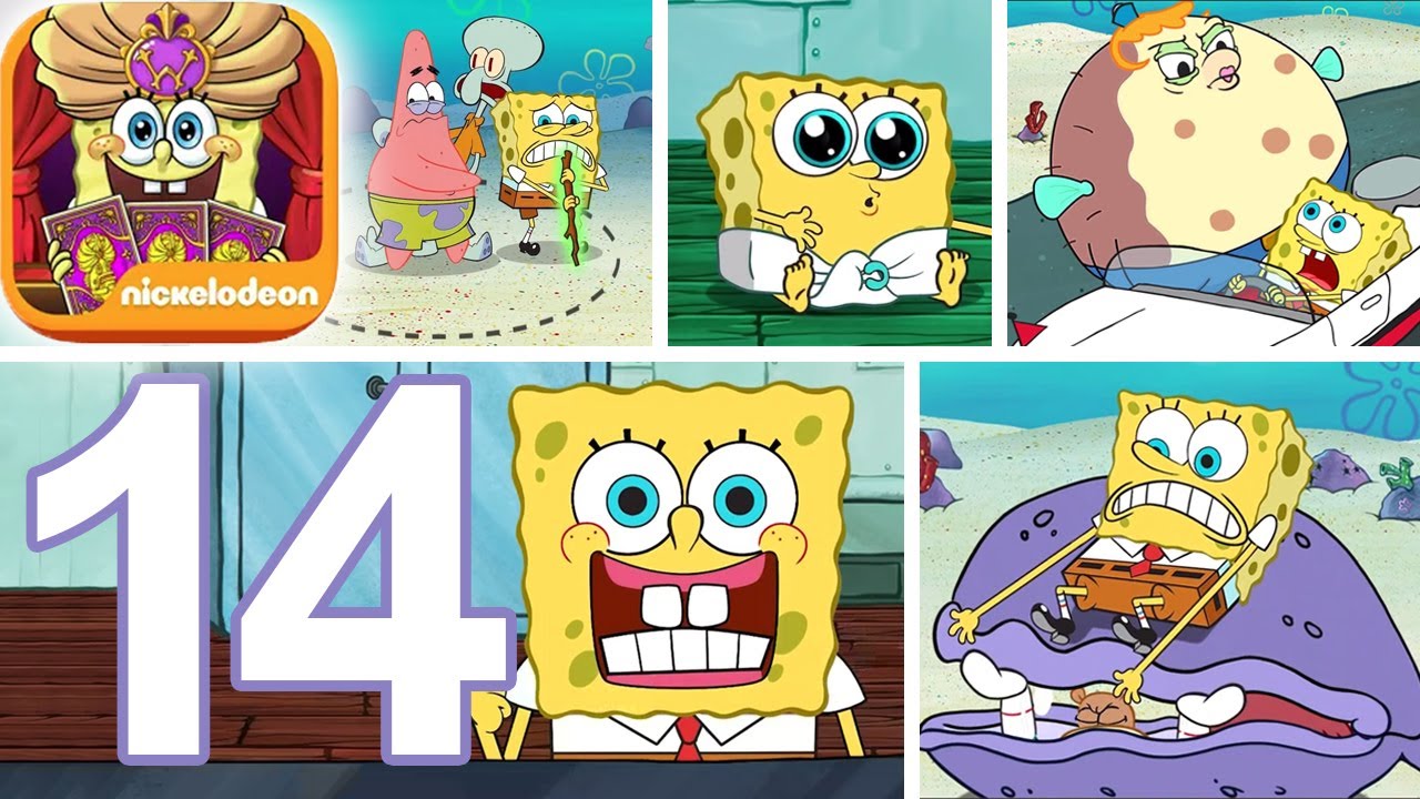 SpongeBob Game Frenzy - All SpongeBob cards - Gameplay Video Part 14 ...