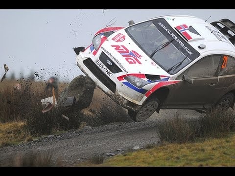10 Car Pile-up (Worst Rally Team Ever) - YouTube