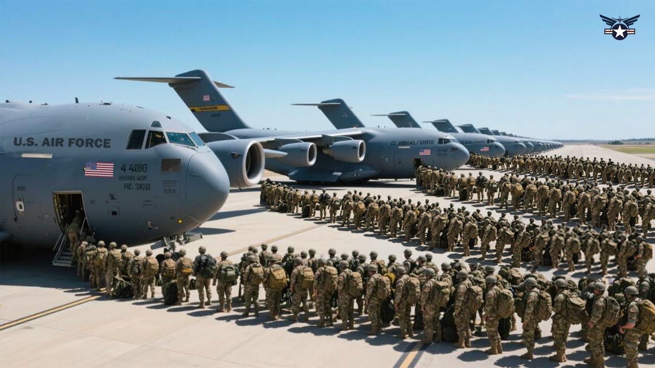 Venezuela's Game Over! 5,000 US Elite Paratroopers Arrived in Caribbean ...
