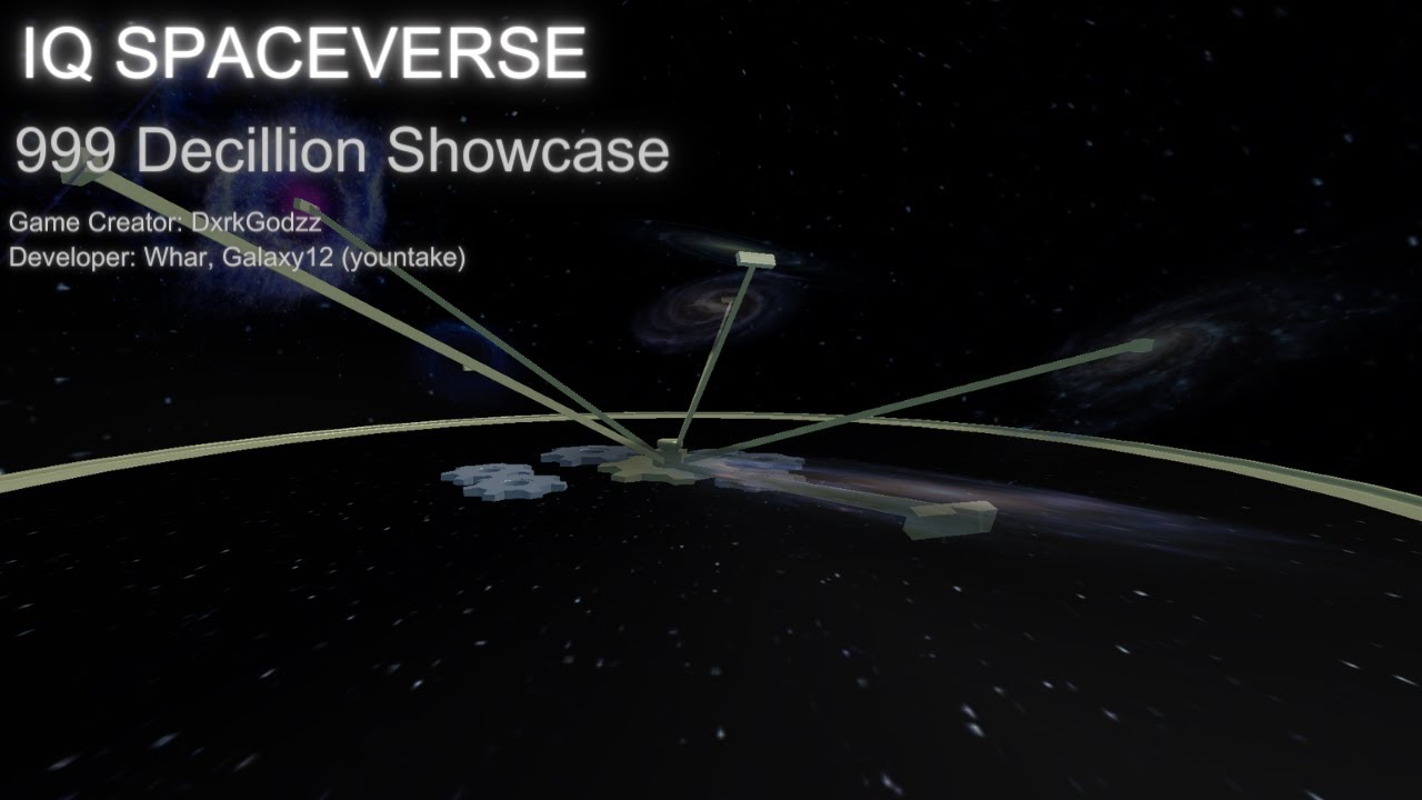 Roblox IQ Spaceverse | 999 Decillion Showcase - YouTube