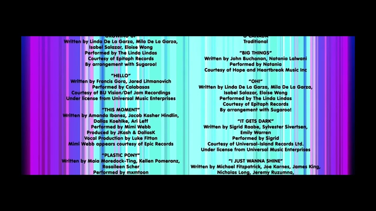 Ruby Gillman Song Credits - YouTube