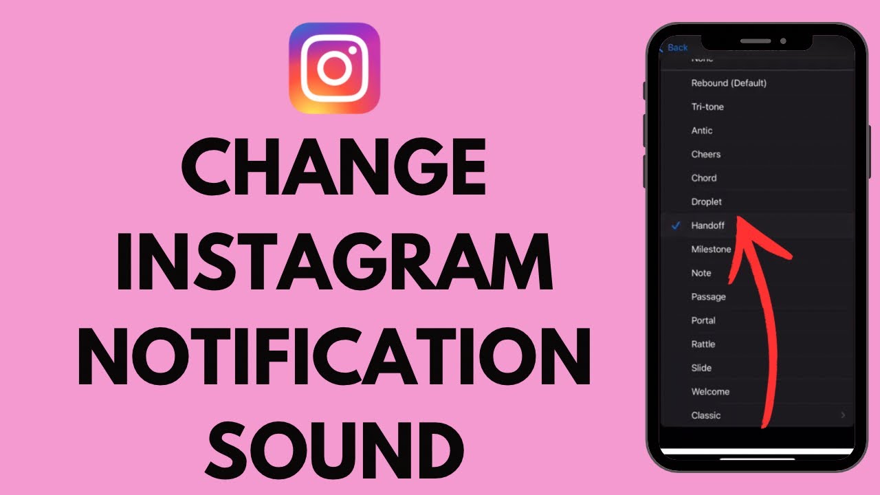 How to Change Instagram Notification Sound on iPhone (2024) | Instagram ...