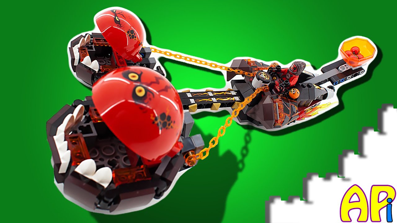 Lego Nexo Knights Beast Masters Chaos Chariot 70314 Stop Motion Build ...