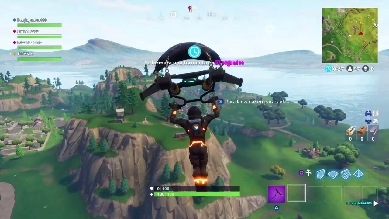 Fortnite con emi y tico - YouTube