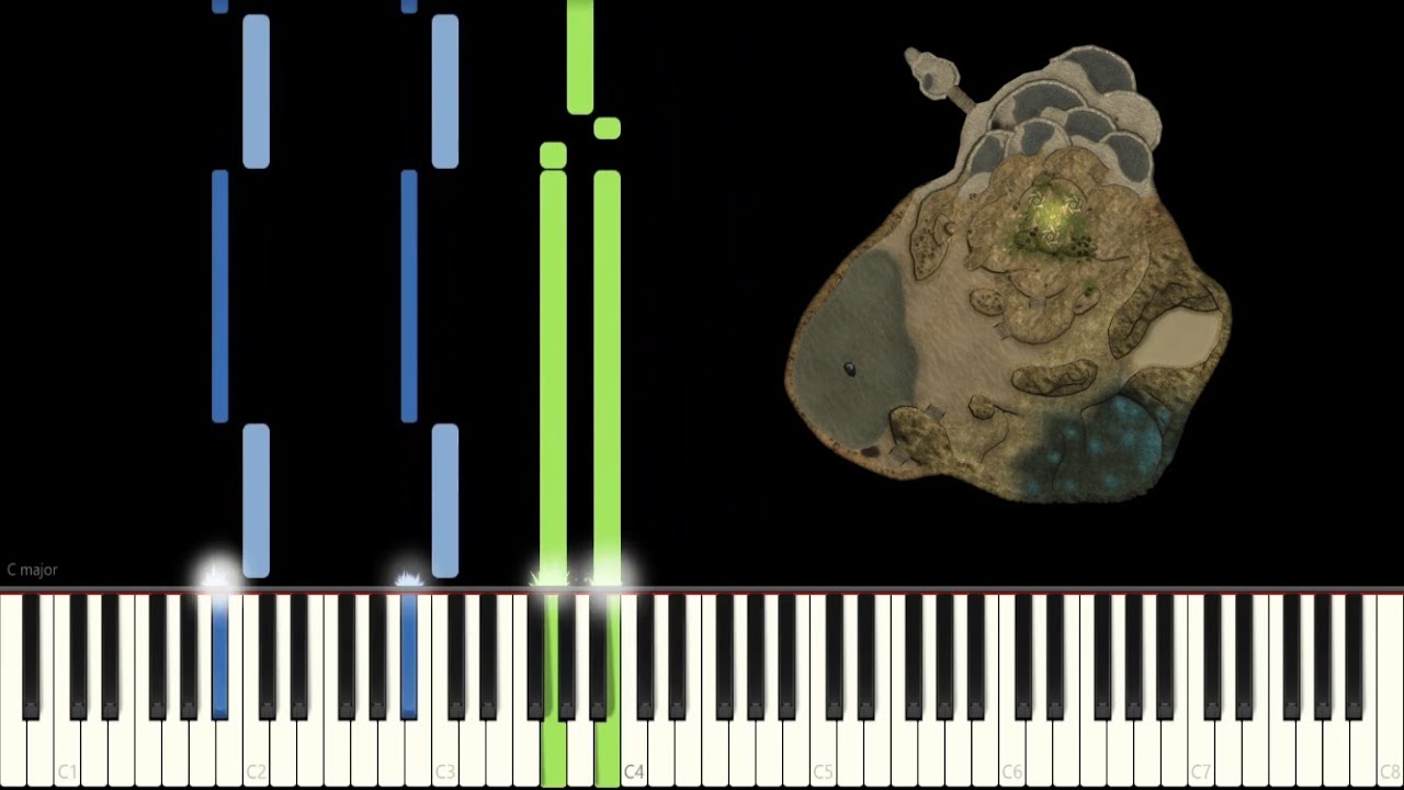 ピクミン 樹海のへそ ピアノ / Forest Navel Piano - YouTube