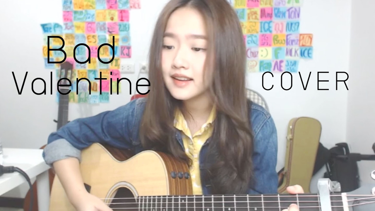 Bad Valentine - กัน นภัทร COVER | Aueyauey เอ๋ยเอ้ย - YouTube
