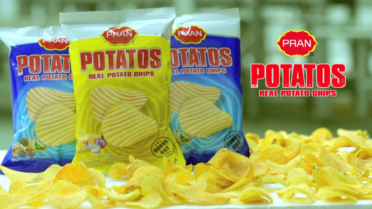 Potato Chips making| Real Potato Chips Factory| PRAN Production - YouTube