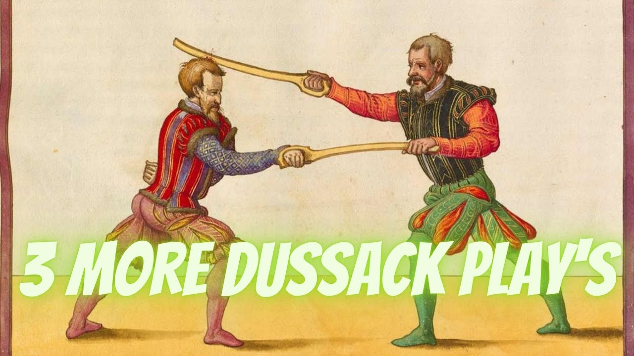 3 more dussack plays from Paulus Hector Mair - YouTube