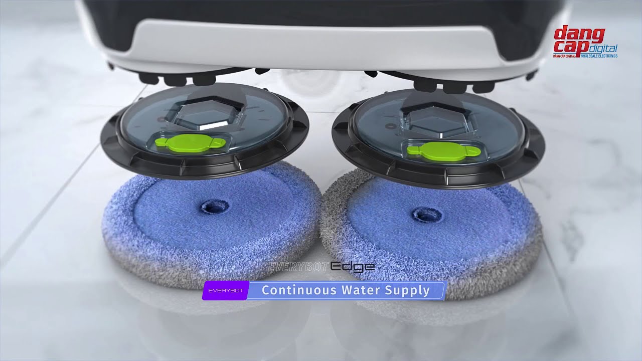 EVERYBOT EDGE: Robot lau nhà NHƯ LAU BẰNG TAY Dangcapdigital.vn - YouTube