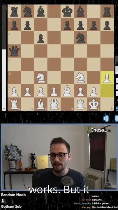 The Most Random Move Ever #shorts #chess #siciliandefense # ...