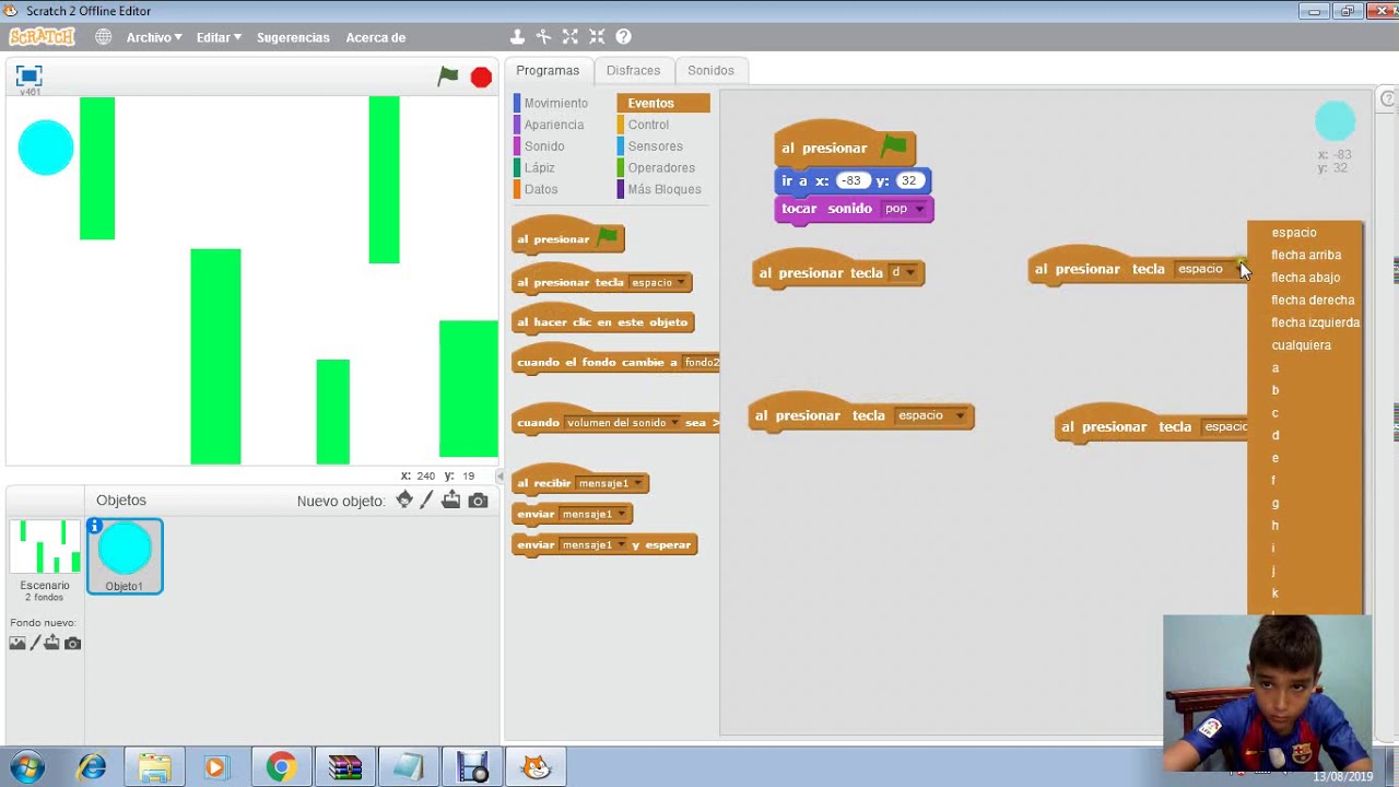 como hacer un laberinto en scratch - YouTube