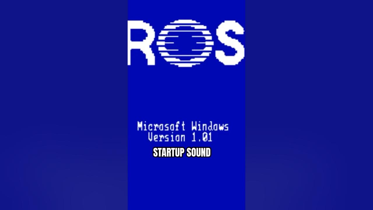 Windows 1.0 / 2.0 Startup Sound #shorts #windows #windows1 #windows2 ...