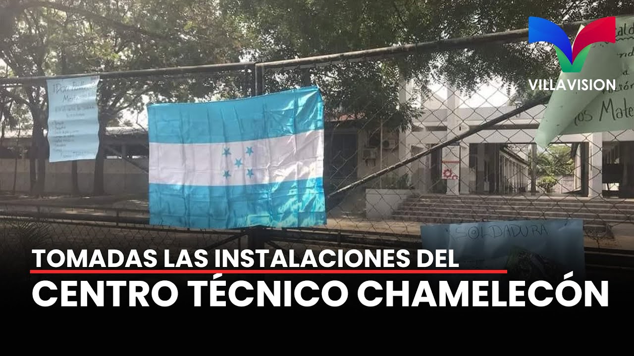 TOMADAS LAS INSTALACIONES DEL CENTRO TÉCNICO CHAMELECÓN EN SAN PEDRO ...