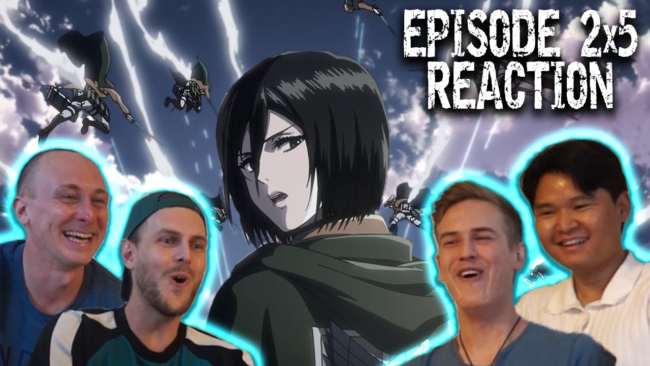 The scouts are insane!! Anime SCEPTICS Watch Attack on Titan 2x05 ...