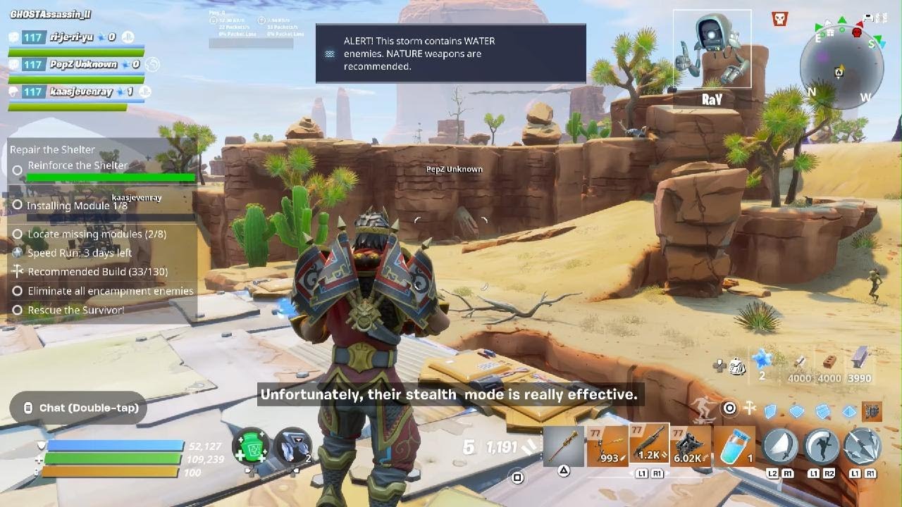 Fortnite stw wukong skin gameplay - YouTube
