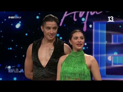 El ingreso de Gianella Marengo y Rodrigo Díaz. Aquí se Baila, Canal 13.