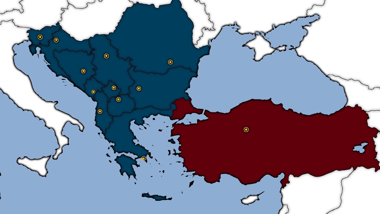 Turkey VS The Balkan Countries - YouTube