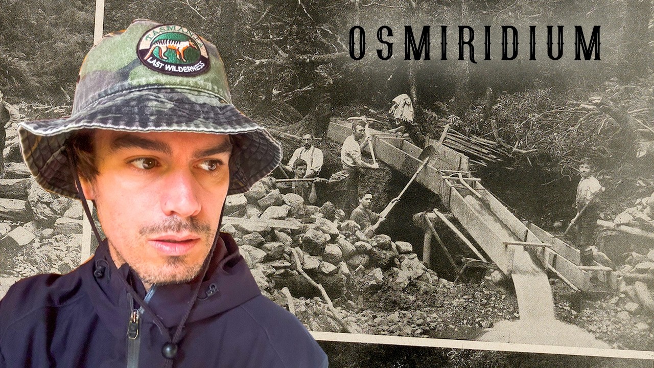 Rediscovering the Ruins of Tasmania's Osmiridium Mines!! - YouTube