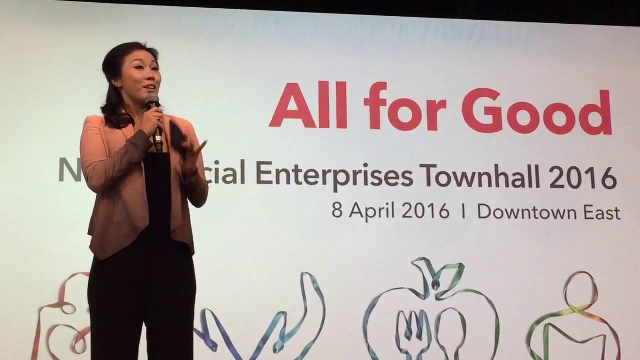 Lavinia Tan hosts NTUC Enterprises Townhall 2016 -Artiste Entertainment ...