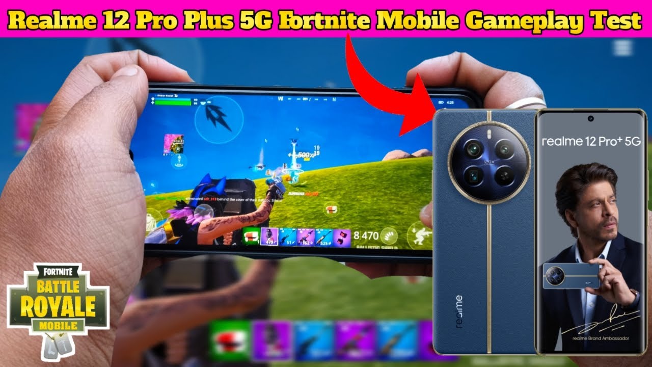 Realme 12 Pro Plus Fortnite Mobile Gameplay Test | Realme 12 Pro Plus ...